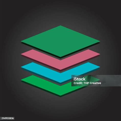 Stack Chart Vector Stock Illustration Download Image Now Abstract Backgrounds Business
