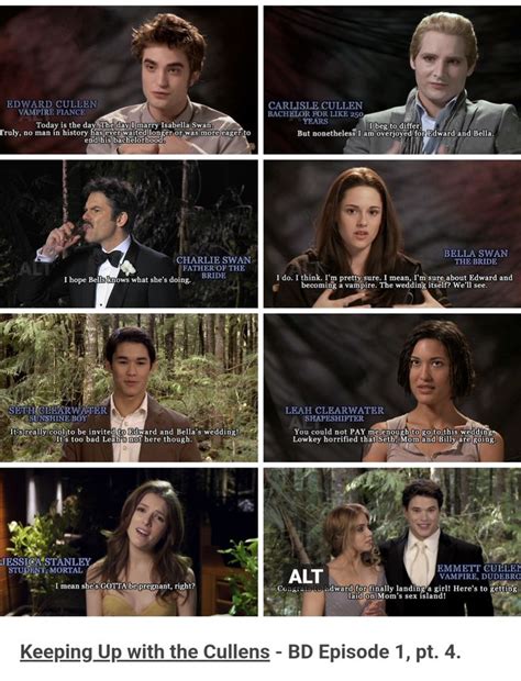 Twilight Saga Keeping Up With The Cullens Via Tumblr Twilight Film