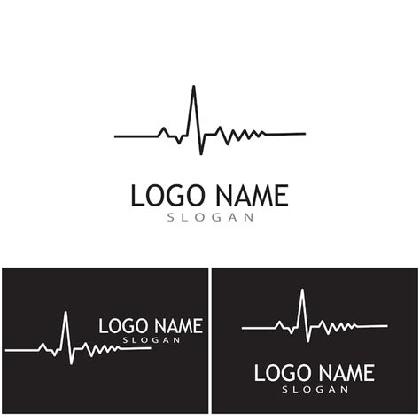 Premium Vector Pulse Line Ilustration Vector Template