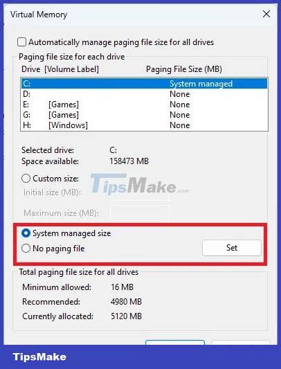Instructions For Changing Pagefile Size And Position On