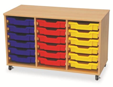 3 Bay Tote Storage Unit Abal Education Supplies