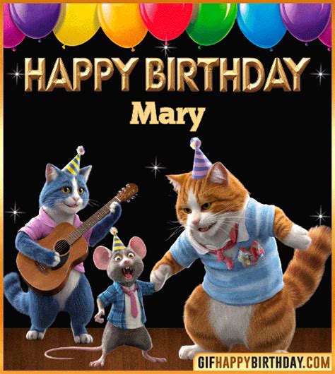 🎉 Happy Birthday Mary  🎂 Funny And Personalized Animated Wishes