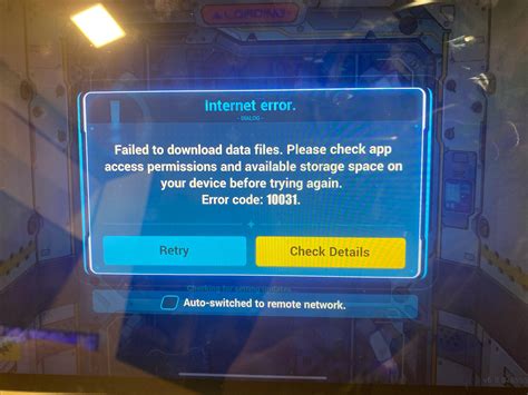help it wont let me log in error code 10031 r honkaiimpact3