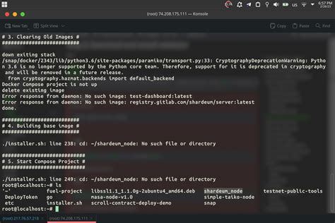 validator install outside root directory · issue 144 · shardeum