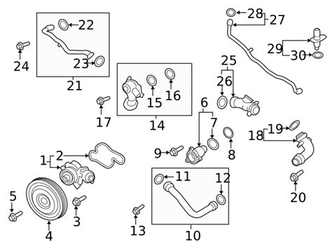 2019 2024 Porsche Engine Coolant Temperature Sensor Pab 919 523 Oem