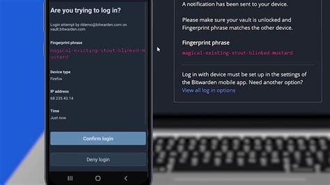 Did You Know You Can Use Another Device To Log Into The Bitwarden Web Vault Use The Mobile App