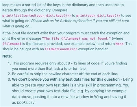 solved making a dictionary from a csv file every edition of