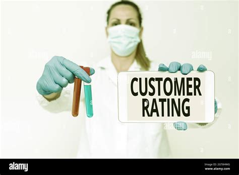 Text Caption Presenting Customer Rating Business Showcase Each Point