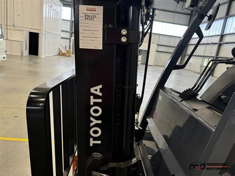 2019 Toyota 8fbcu25 Electric Forklift
