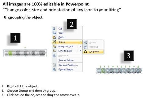 Sales Ppt Background Linear Arrow 10 State Diagram Business Plan PowerPoint 3 Image