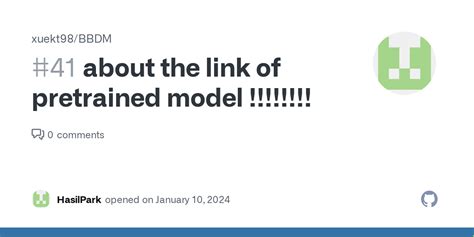 About The Link Of Pretrained Model Issue Xuekt BBDM GitHub