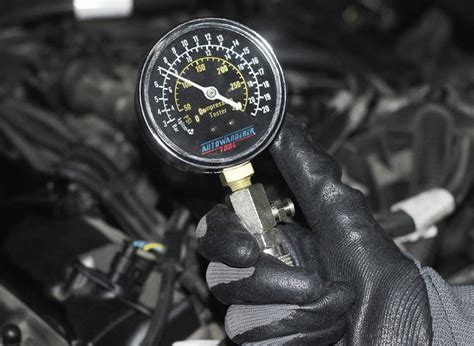 Inspecting Performance With A Diesel Compression Tester