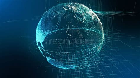 digital world map animation stock illustrations 3 472 digital world