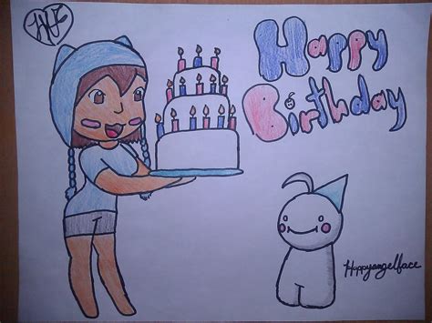 T Happy Birthday Cry By Happyangelface On Deviantart