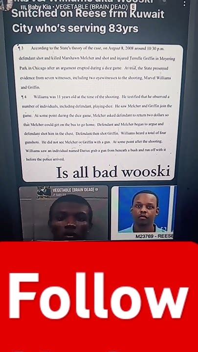 Ray Rilla Oblock Post Fbg Wooski Paperwork On Ig Story Chicago