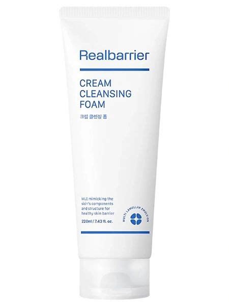 Очищающая пенка для умывания лица с пантенолом / Real Barrier Cream ...