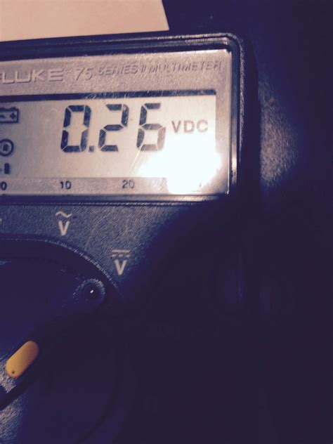 Sketch Arduino LED Lighting Up When Signal Is Reading Low On Multimeter Arduino Stack Exchange
