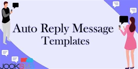 Auto Reply Message Templates All You Need To Know JookSMS
