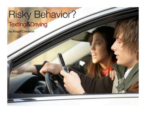 Risky Behavior Ppt Risky Behavior Ppt