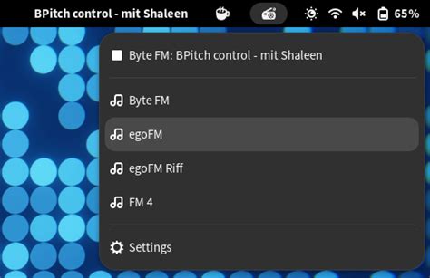 GitHub Hslbck Gnome Shell Extension Radio Gnome Shell Extension For Listening To Internet