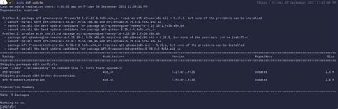 Sudo Dnf Update Give Some Warnings R Fedora