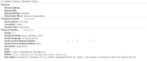 Angularjs Whenever A CORS Request Fails The Response Returned Is Always Stack Overflow