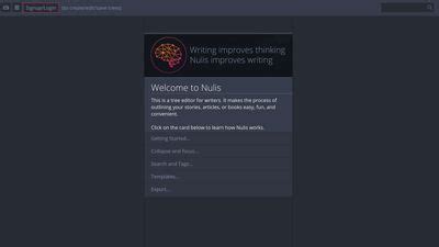 Open Source Scrivener Alternatives Top Novel Authoring Tools And Similar Apps AlternativeTo
