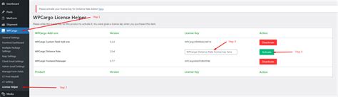 How To Install Activate And Setup Distance Rate Wpcargo Track