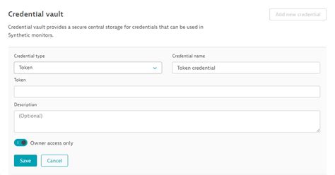 Management Of Synthetic Monitors Using The Credential Vault Is Now Easier Than Ever