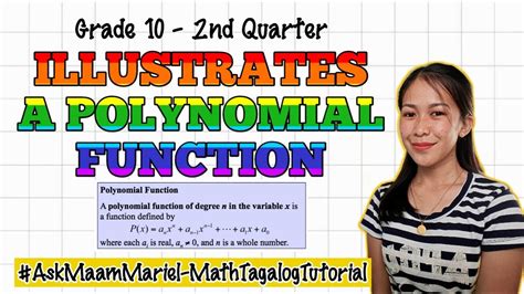 Grade 10 Illustrates Polynomial Function 2nd Quarter Youtube