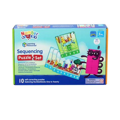 Numberblocks Sequencing Puzzle Set House Of Science