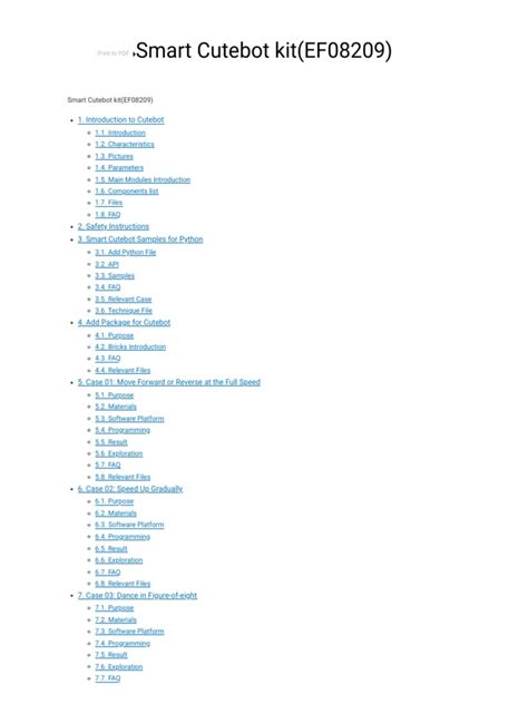 Smart Cutebot Kit Ef08209 Elecfreaks Wiki Pdf Remote Control Computing