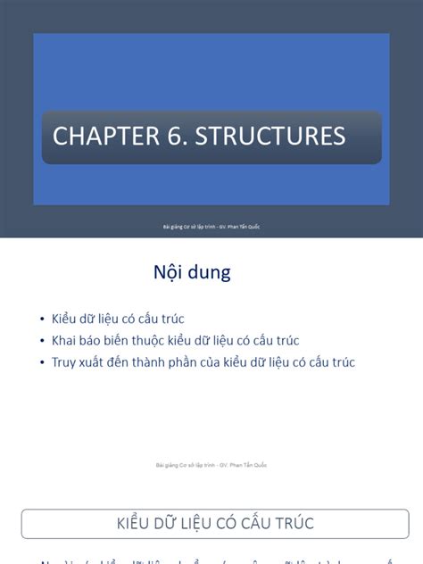 chapter 6 structures pdf