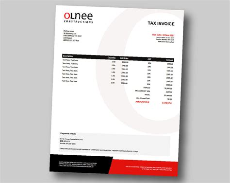 Create Custom Designed Xero Templates For Xero Custom Invoice Template Various Templates Ideas