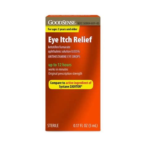 Goodsense Eye Itch Relief Eye Drops 5ml 1ct
