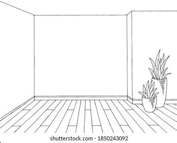 Empty Room Drawing 41 304 Images Photos Et Images Vectorielles De