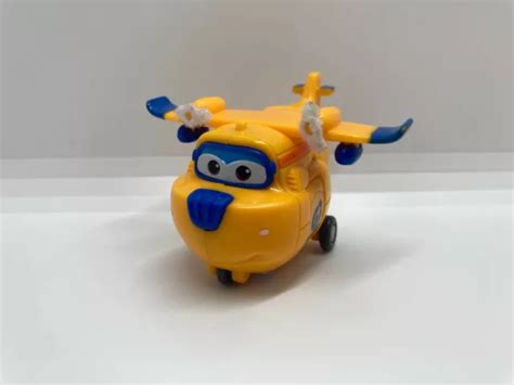 Figurine Donnie Super Wings Paré Au Décollage Avion Plane 2014 Auldey