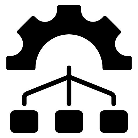 Network Glyph Icon 26561010 Vector Art At Vecteezy