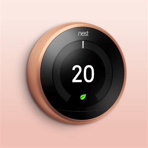 Google Nest Learning Thermostat Rd Generation Smart Secure Centre