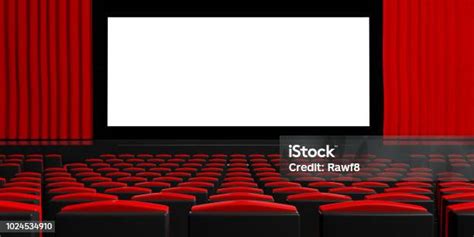 빈 극장 스크린 커튼 빈의 자 텍스트에 대 한 공간 3 차원 일러스트 레이 션 영화관에 대한 스톡 사진 및 기타 이미지