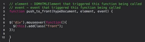 Dynamically Adding A Class A How To Using Javascript With Hype Tumult Forums