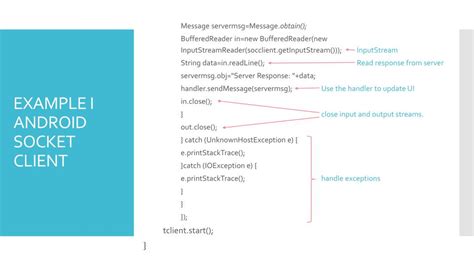 Ppt Socket Programming With Mobile Socket Client Powerpoint