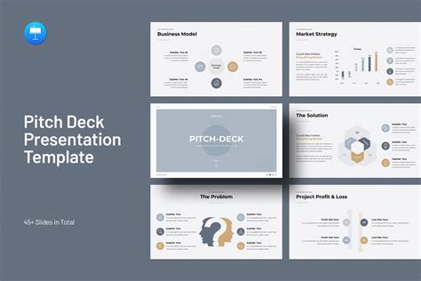 Pitch Deck Keynote Template Nulivo Market