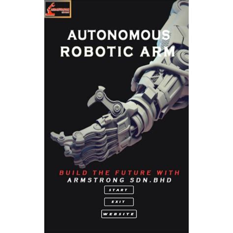 Armstrong Autonomous Robot Arm For Chemical Mixing Operation Shopee Malaysia
