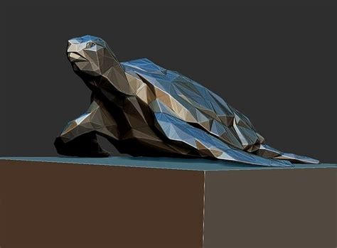 Turtle Triangle 3d Model