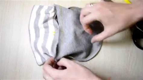 Как сшить шапочку для новорожденного выкройка Youtube