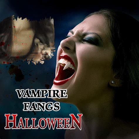 Retractable Halloween Vampire Fangs Havegoodsuk
