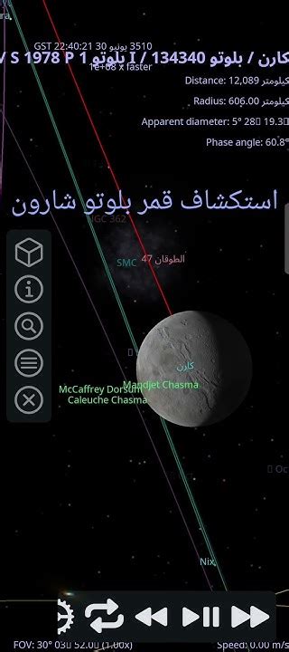 استكشاف قمر بلوتو شارون Youtube