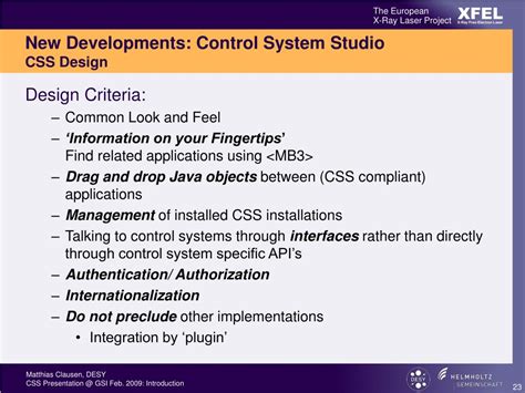 PPT CSS Control System Studio Introduction PowerPoint Presentation ID 4569093