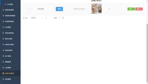 基于spring boot vue的宠物领养系统 csdn博客